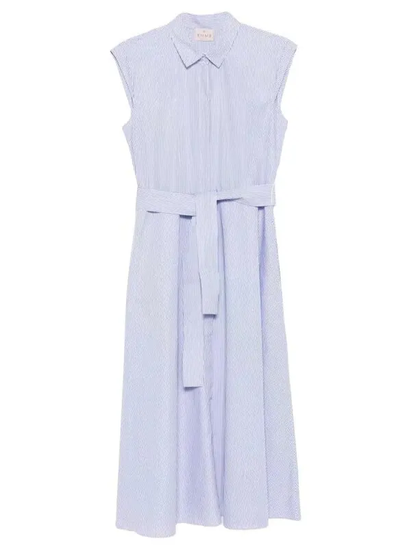 EMME Striped Midi Dress - Blue