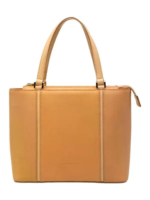 Burberry 2000-2017 Leather Tote Bag - Brown