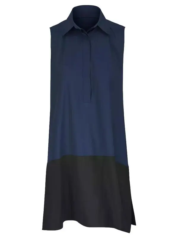 Antonelli Firenze Colour Block Dress - Blue