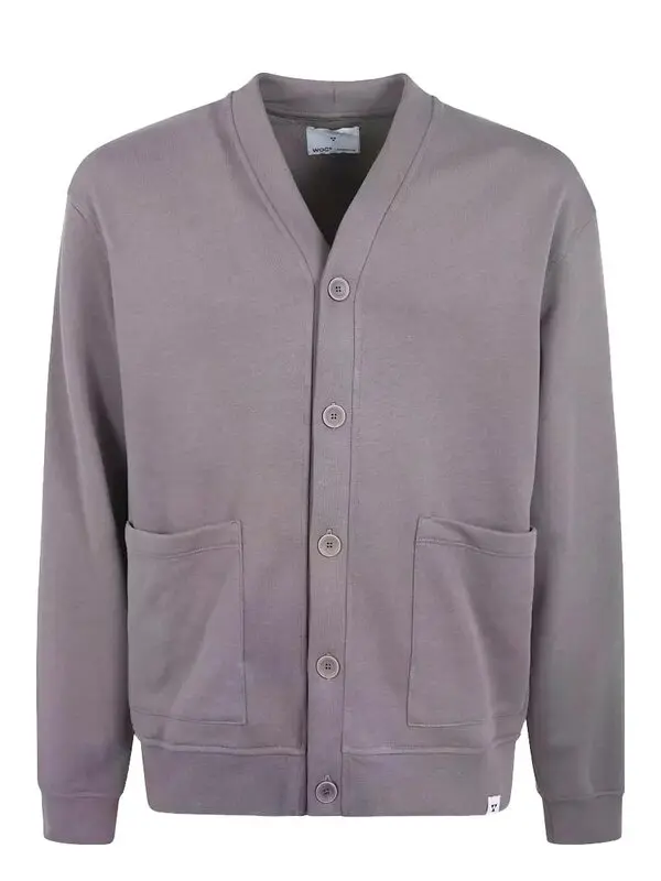 WOC Patch-pocket Cardigan - Brown