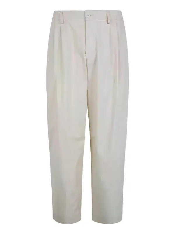 WOC Elasticated-waist Trousers - White