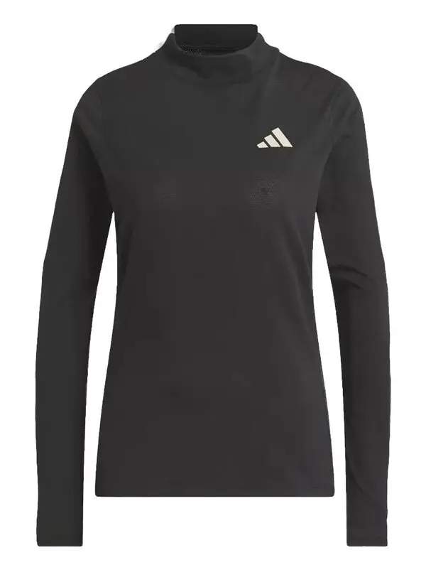 Adidas Mock-neck Long-sleeve T-shirt - Black