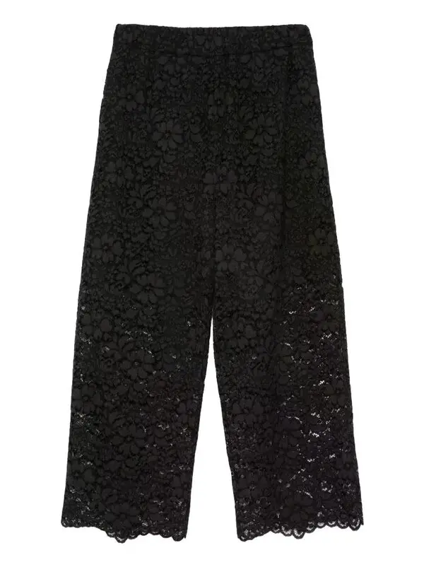 Simonette Ravizza Lace Trousers - Black