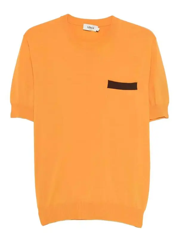 Altea Patch-pocket T-shirt - Orange