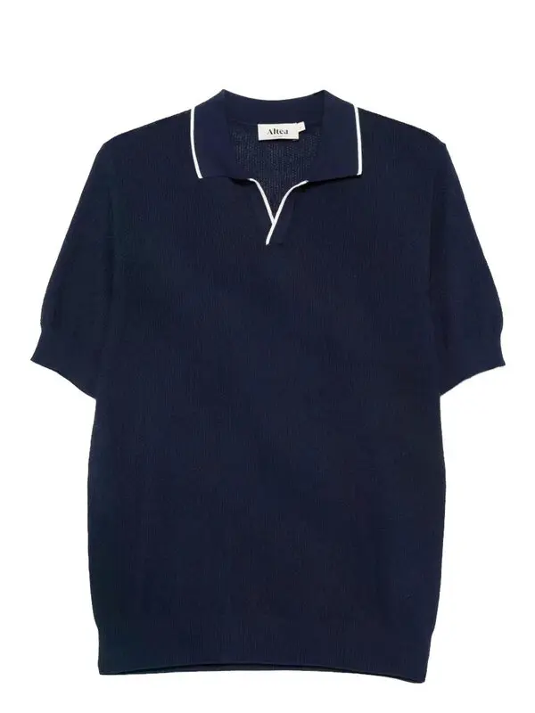 Altea Collar T-shirt - Blue