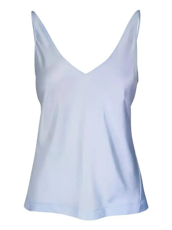 Dorothee Schumacher Sense Of Shine V-neck Blouse - Blue