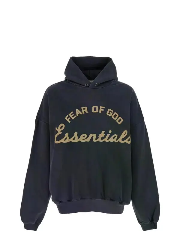 Fear Of God 90s Logo-print Hoodie - Black