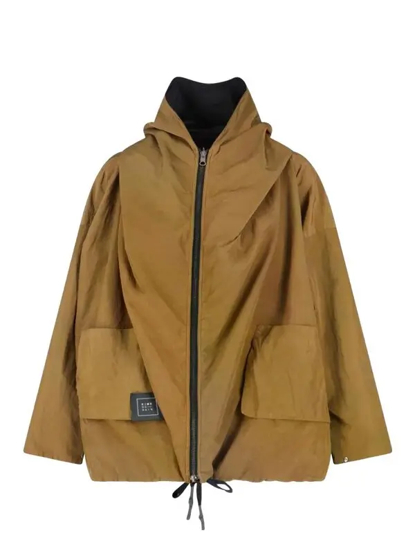 KIMONORAIN Zip Jacket - Brown