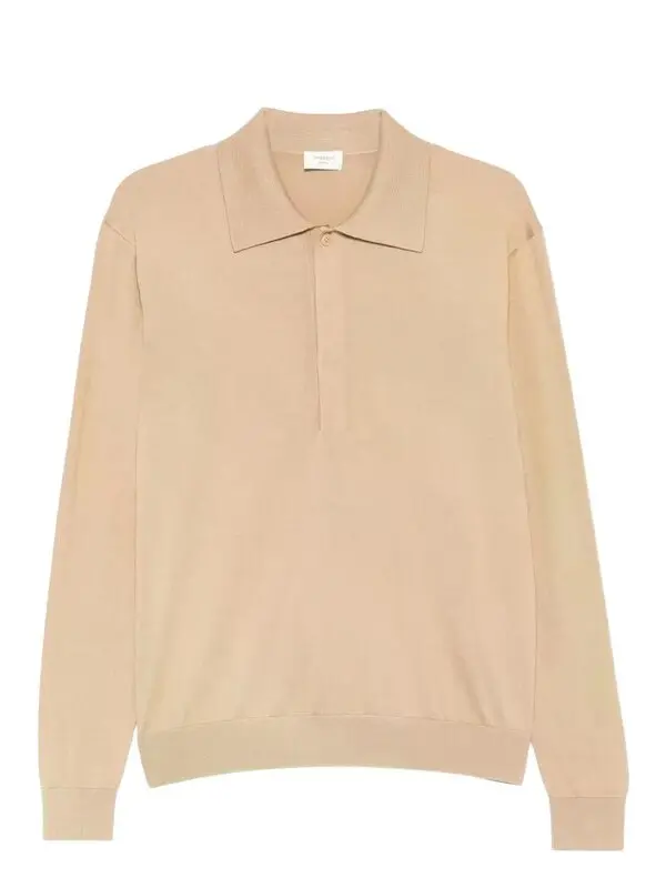 Saint Laurent Button-up Polo Shirt - Neutrals