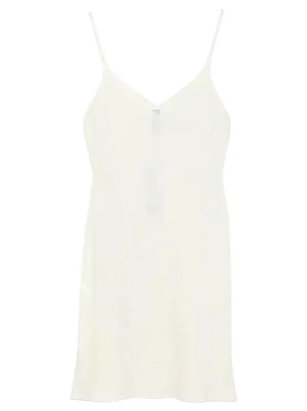 CFCL Portrait Mini Dress - Neutrals