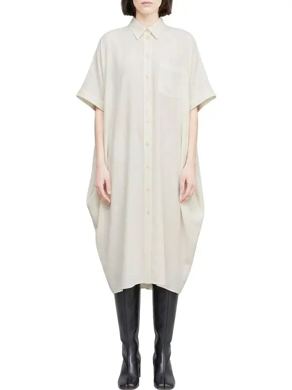 MAISON MARGIELA Shirt Dress - White