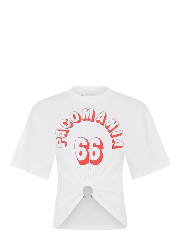 Rabanne Logo Tee - White