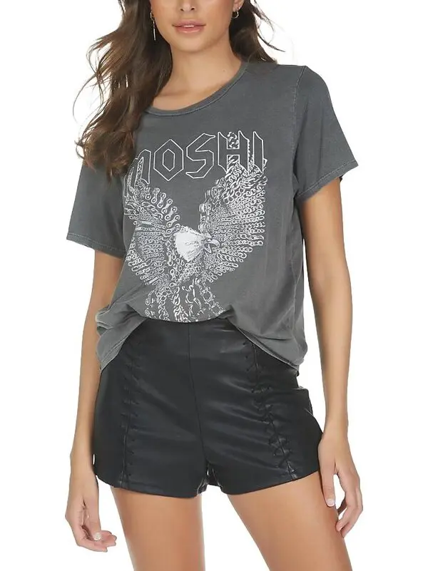 Lauren Moshi Wolf Moshi Eagle Top - Pigment Black