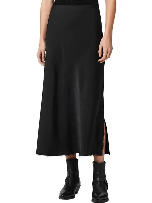 ALLSAINTS Darya Maxi Skirt - Black