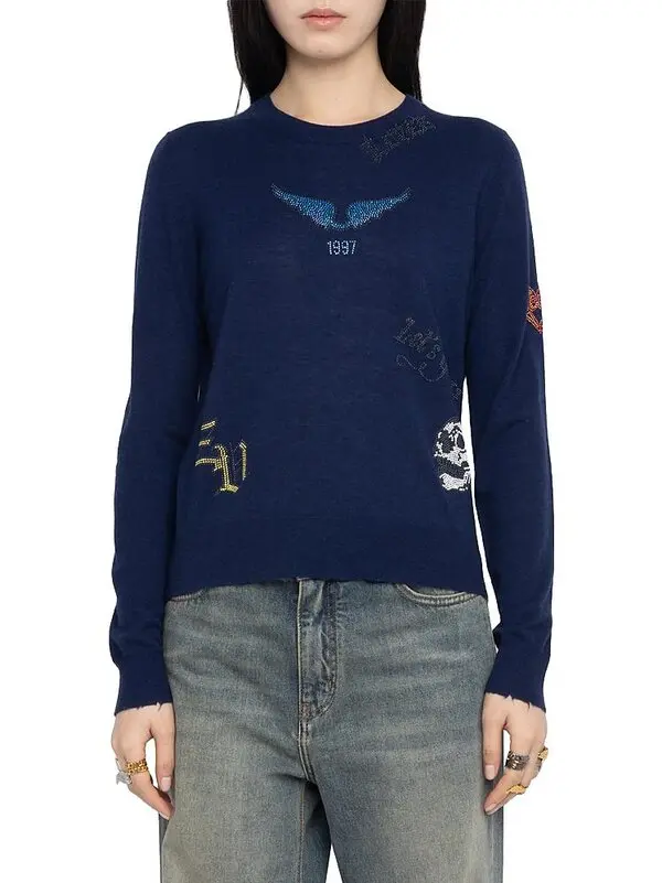 Zadig&Voltaire Miss Cashmere Sweater - Marine