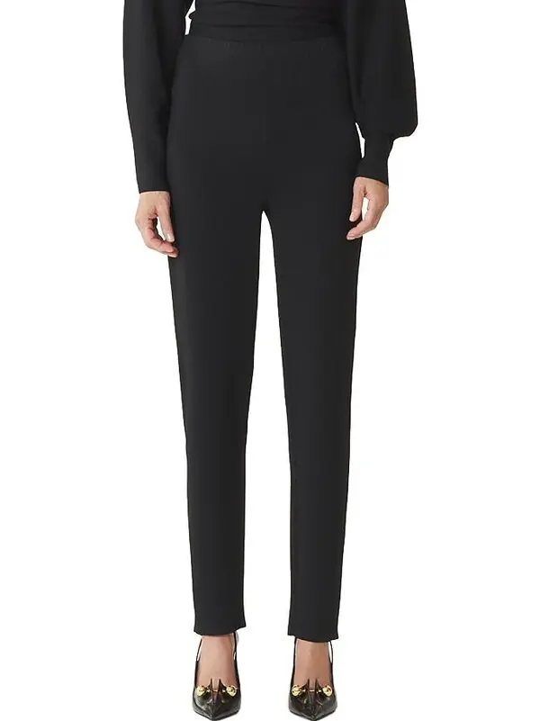 LANVIN Viscose Leggings - Black.