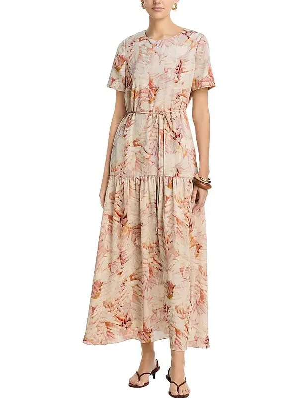 UNGARO Billie Maxi Dress - Natural Multi