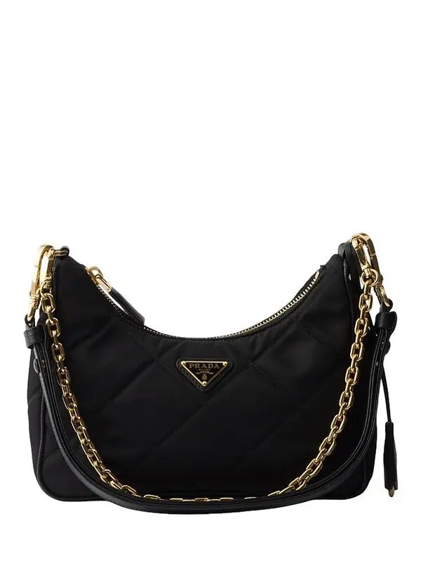 Prada Re-edition Quilted Re-nylon Mini-bag - Black