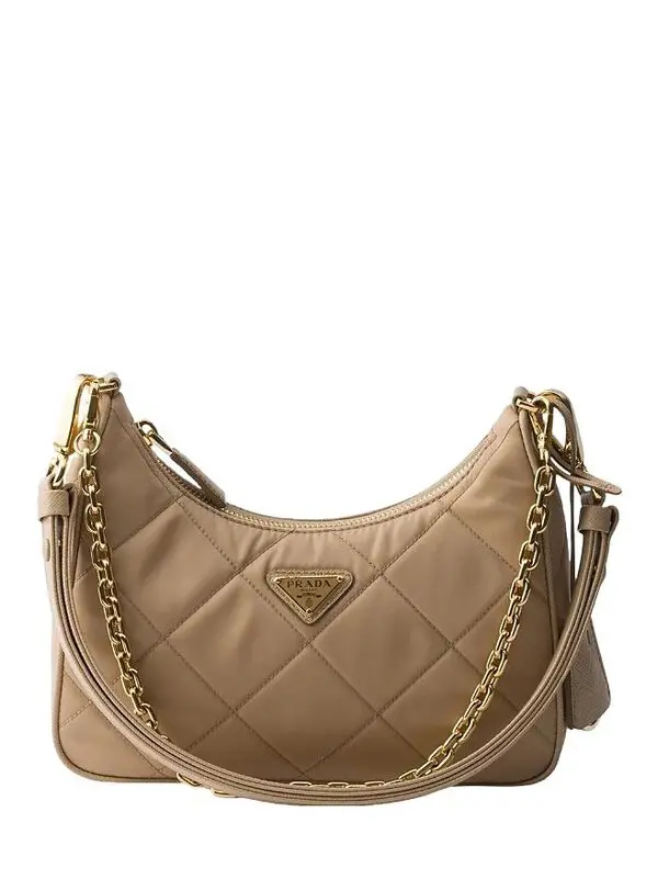 Prada Re-edition Quilted Re-nylon Mini-bag - Brown