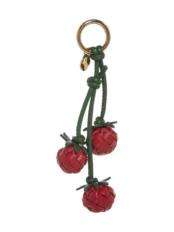 Madewell Tomato Leather Bag Charm - Scarlett