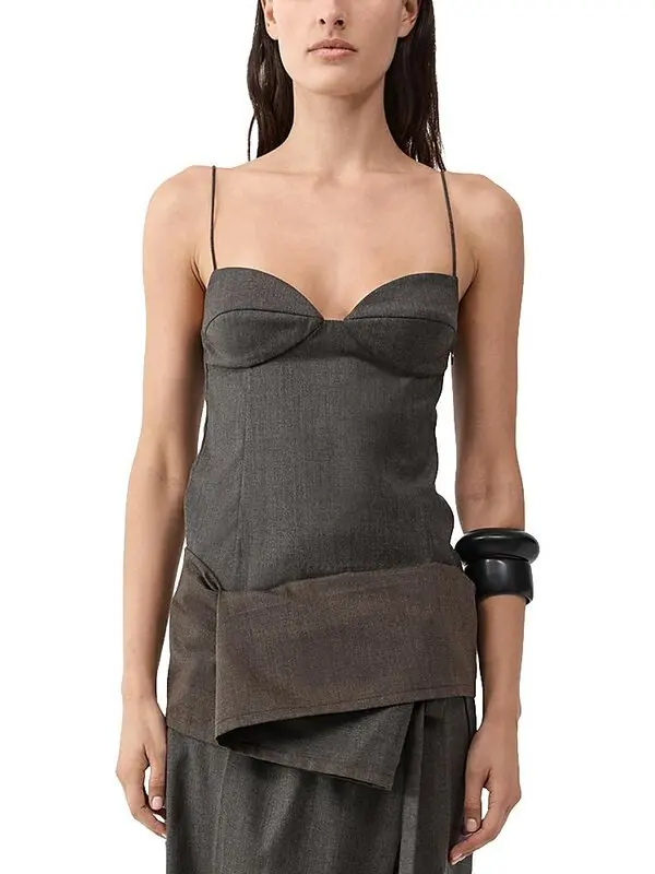 ST. AGNI Camisole Top - Mulch