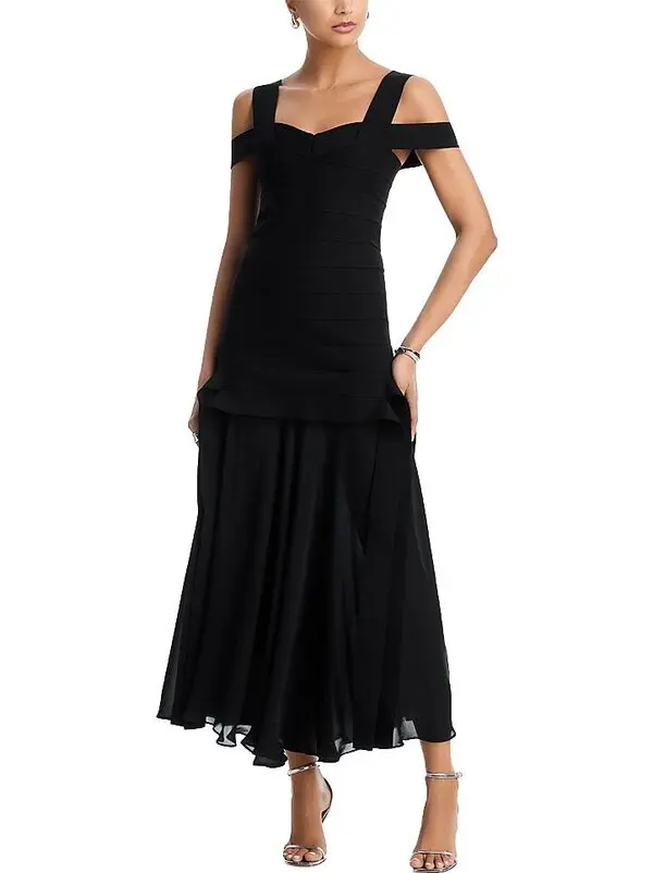 Simkhai Callaway Knit Maxi Dress - Black