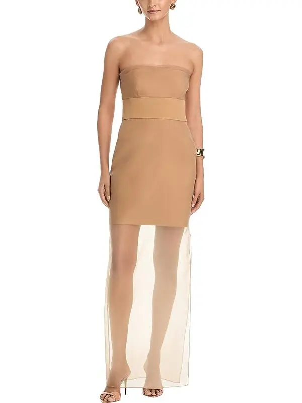 Bcbgmaxazria Eva Dress - Tobacco
