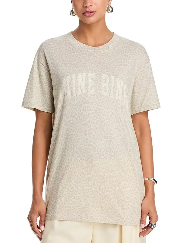 ANINE BING Cade Brand Graphic Tee - Print