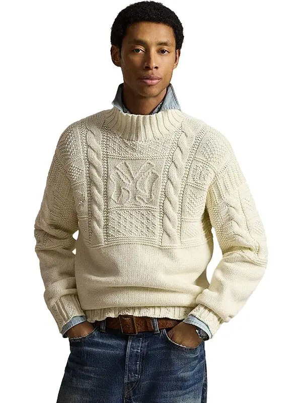 Polo Ralph Lauren Yankees Sweater - Cream