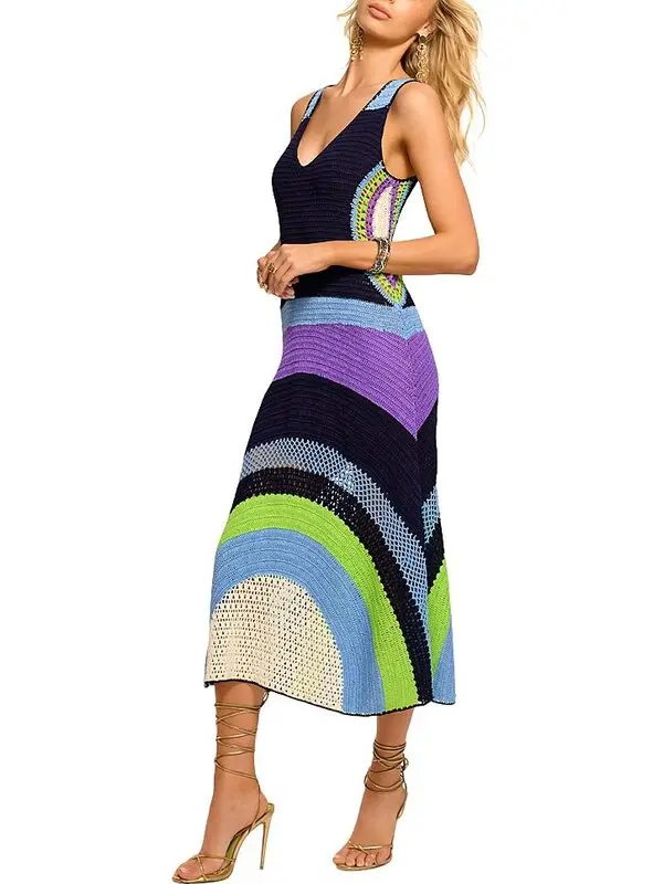 Ramy Brook Cadence Dress - Navy Multi