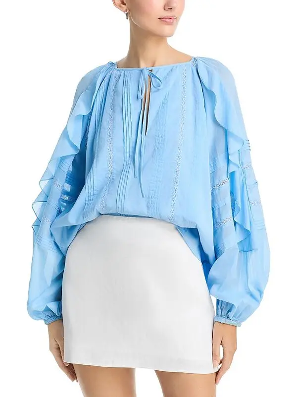 Ramy Brook Tamara Top - Bazaar Blue