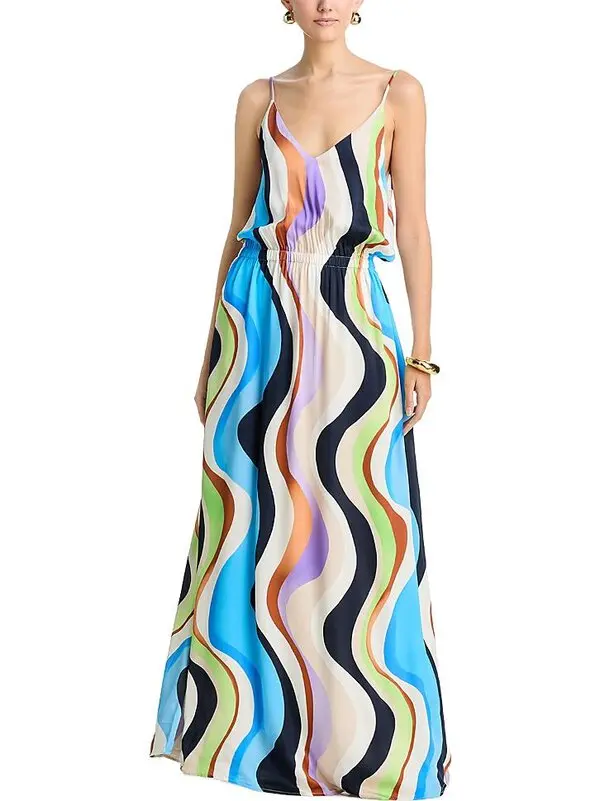 Ramy Brook Clarissa Maxi Dress - Multi Wave
