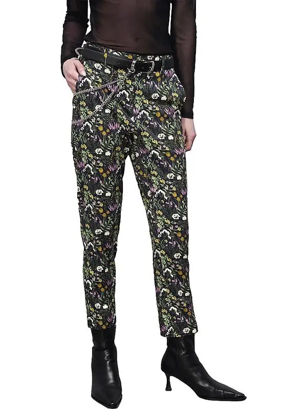 WILDFANG The Empower Slim Crop Pant - Meadow Navy