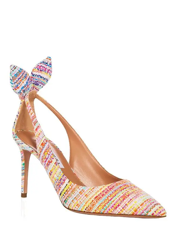 AQUAZZURA Bow Tie Pumps - Multicolor