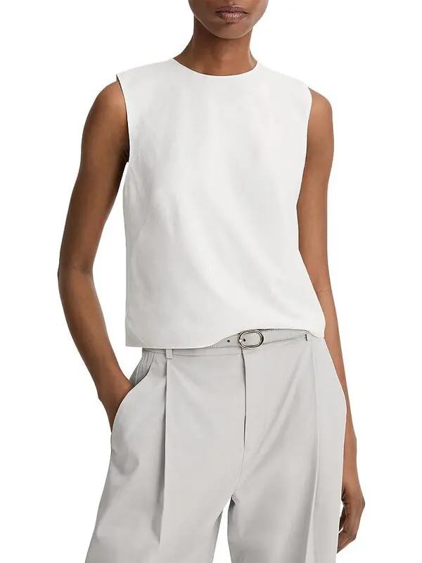 Vince Sleeveless Top - Optic White