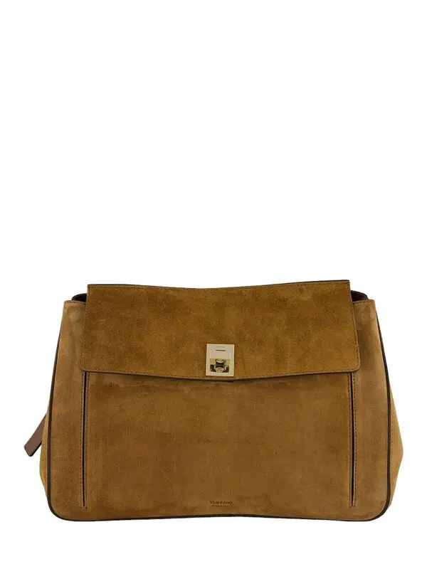 TOM FORD Medium Besace - Brown