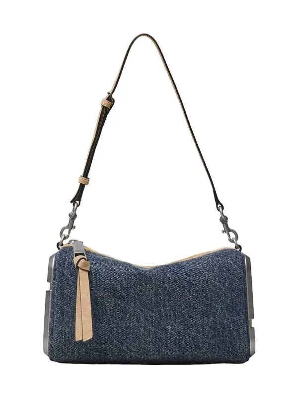 Marc Jacobs The Snapshot Shoulder Bag - Dark Wash Indigo