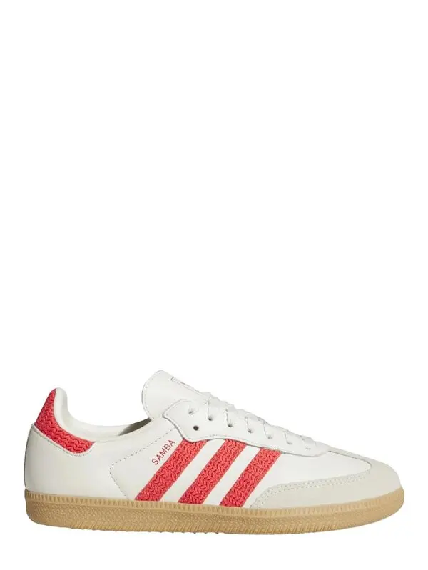 Adidas Samba Og Sneakers - Off White/semi Lucid Red/gum