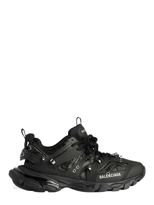 Balenciaga Track Piercing Sneakers - Black