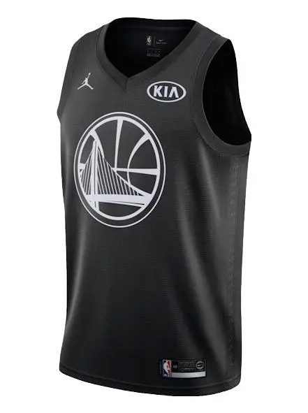 Nike Nba Kevin Durant Golden State Warriors All Star Game Swingman Jersey - Black