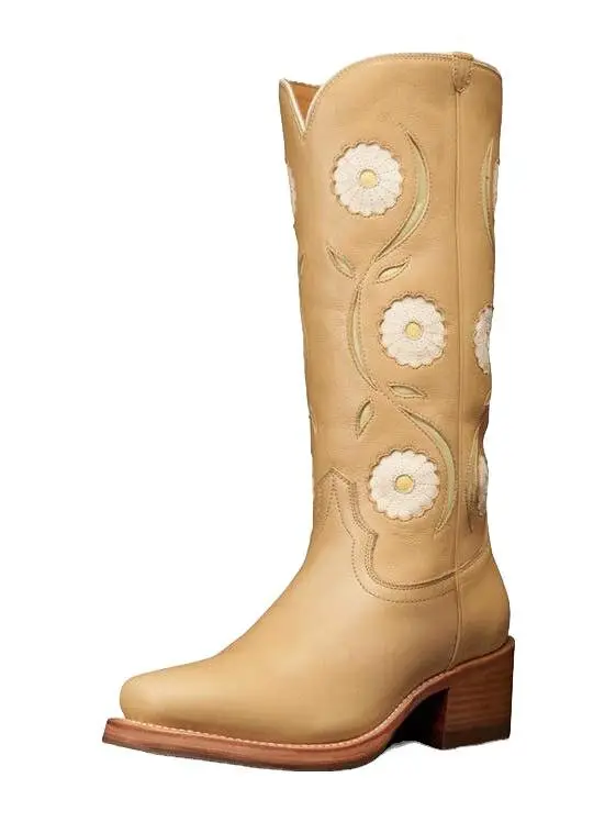 Tecovas The Charlie Western Boot - Pale Yellow