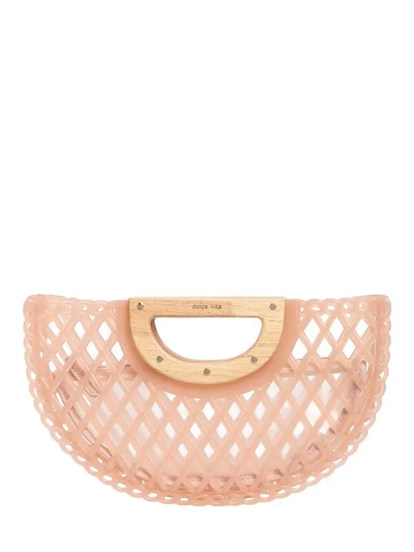 Dolce Vita Solandra Jelly Clutch - Blush