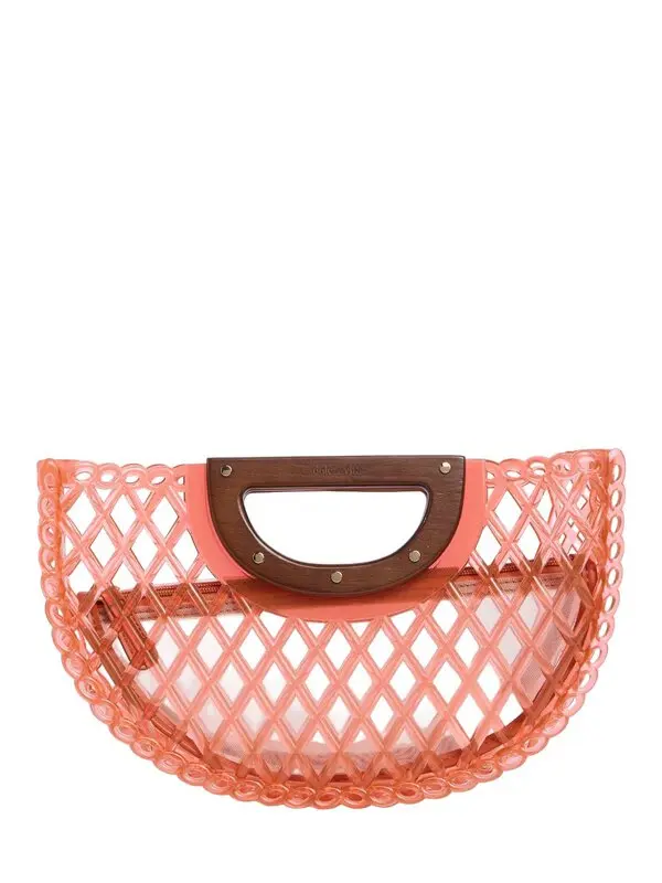 Dolce Vita Solandra Jelly Clutch - Coral