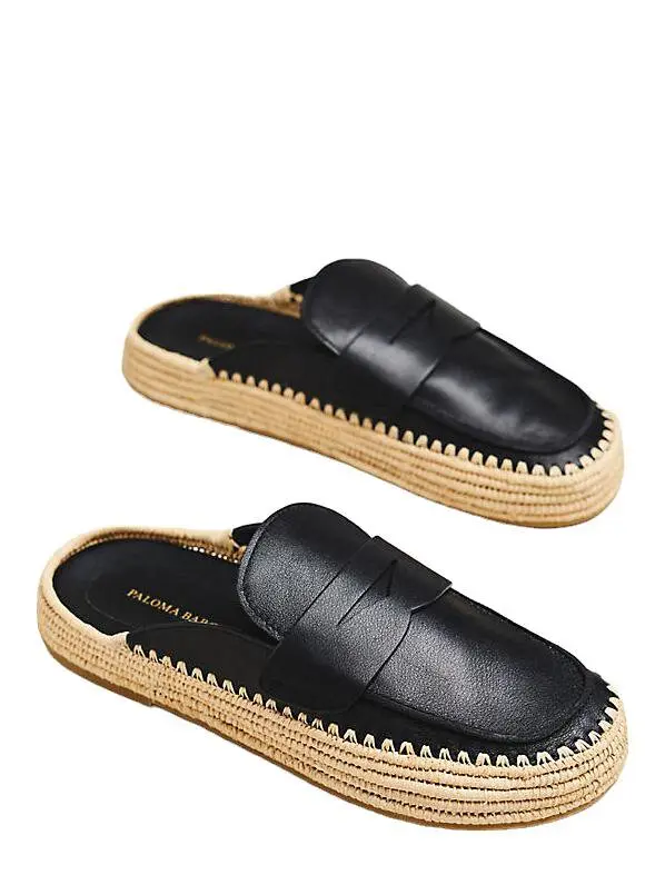 PALOMA BARCELO Belda Loafers - Black