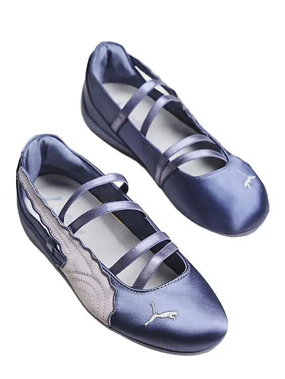 PUMA Speedcat Venus Ballet Sneakers - Gray Sky-vibrant Silver