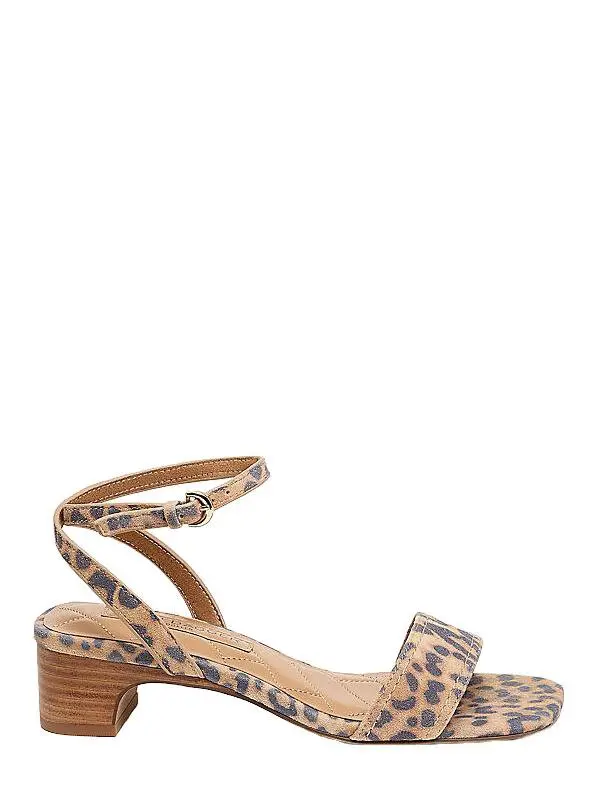 KELSI DAGGER BROOKLYN August Ankle Strap Sandals - Leopard