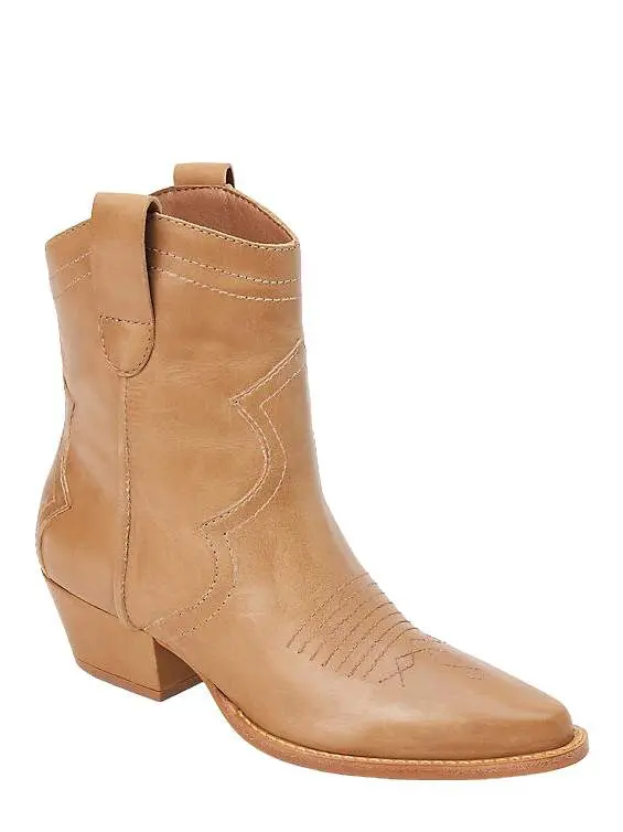 Matisse Arlo Western Cowboy Boots - Natural