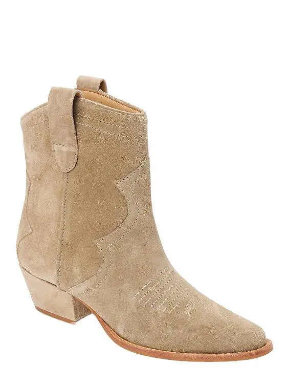 Matisse Arlo Western Cowboy Boots - Taupe