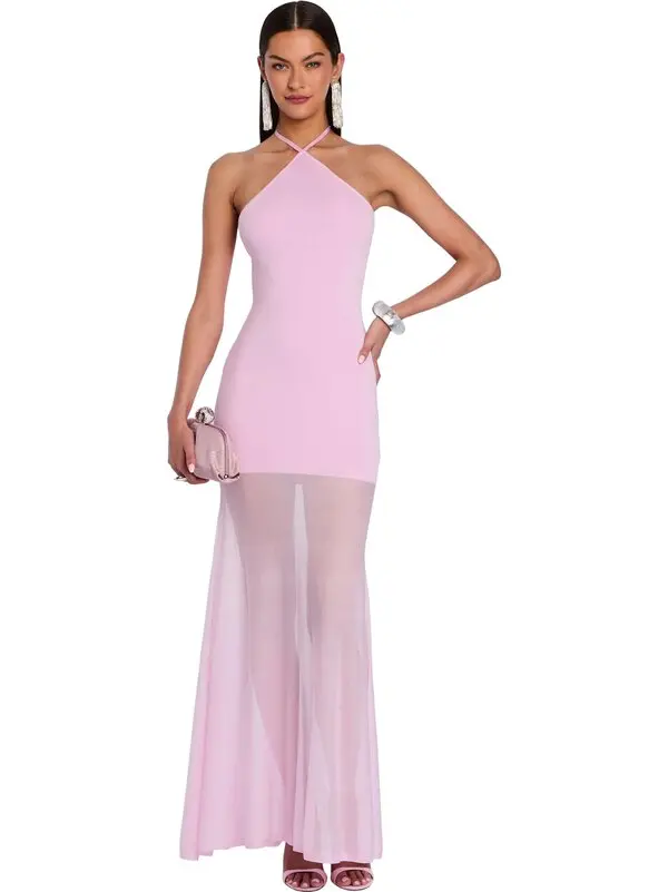 SEROYA Jemma Maxi Dress - Ballet Pink