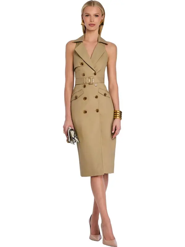 SANS FAFF Milano Dress - Camel